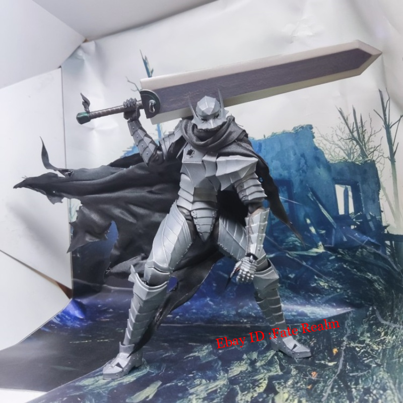 1/12 Custom Wired Cape Cloak For 6'' Berserk Guts Figma Action Figure ...