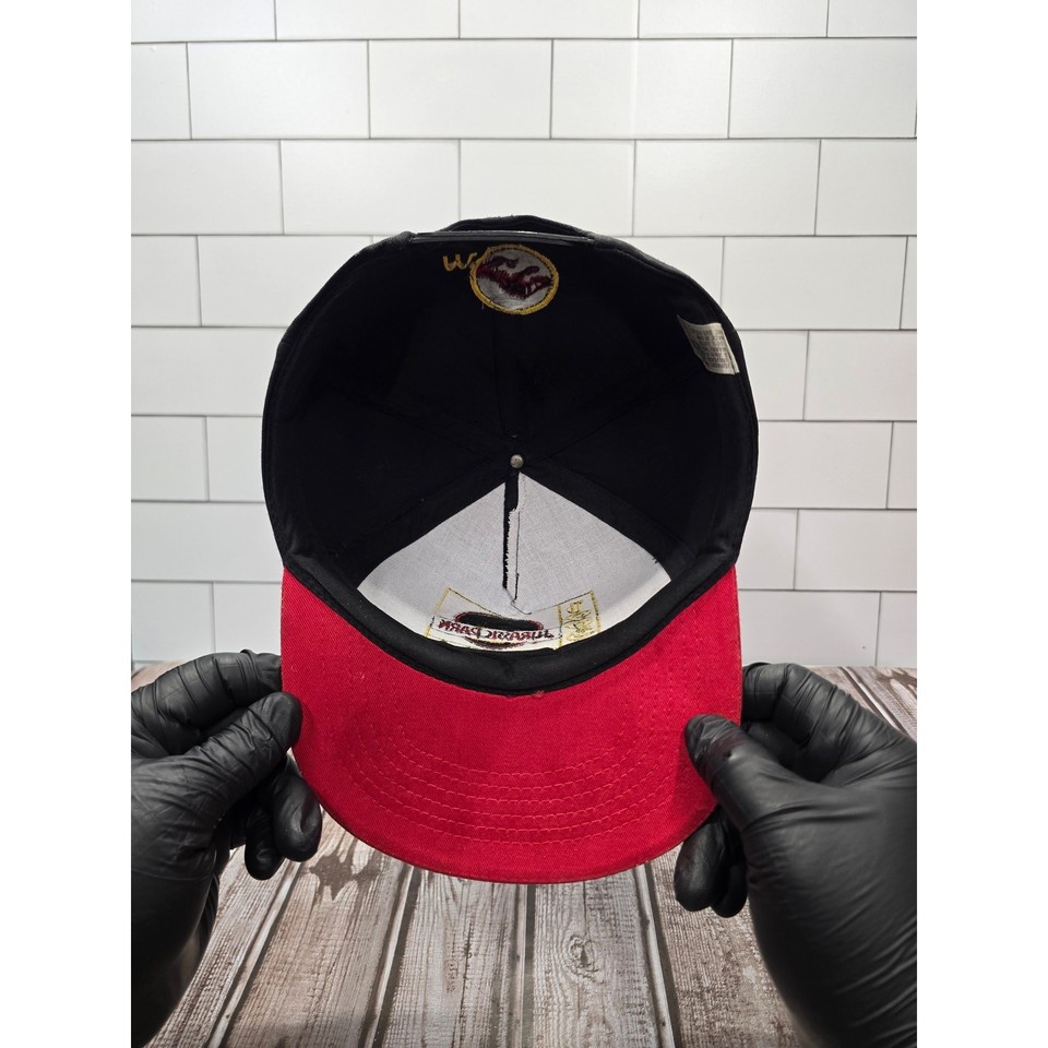 Youth Vintage 90's Jurassic Park Team Promo Adjustable Snapback Hat | eBay