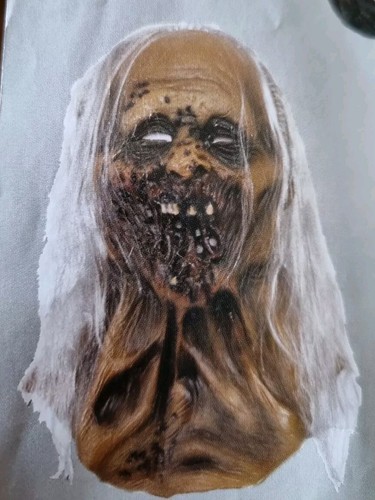 Rotted Rotting Corpse Undead Zombie Vintage Horror Gore Ghoulie Latex ...