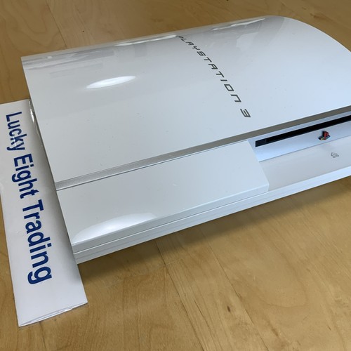 PS3 Ceramic White 80GB CECHL Console Box PlayStation 3 Fat [BOX] | eBay
