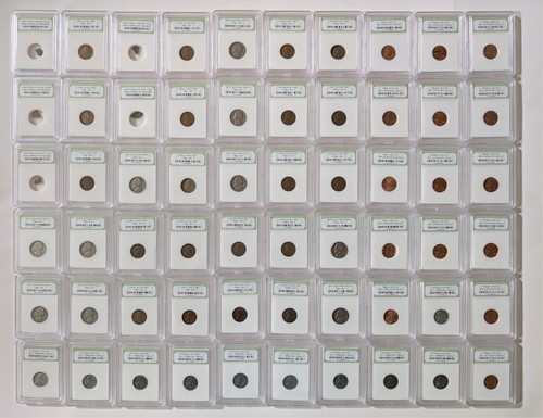 LOT OF 60 SLABBED COINS BU CIRCULATED AND UNCIRCUATED | eBay