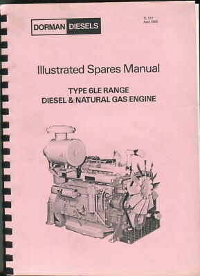 Dorman Type 6LE Range diesel & natural gas engines parts book | eBay ...