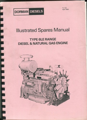 Dorman Type 6LE Range diesel & natural gas engines parts book | eBay