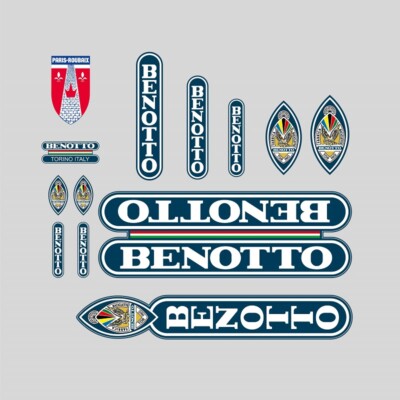 Benotto Paris-Roubaix Bicycle Frame Decals - Stickers n.200 | eBay