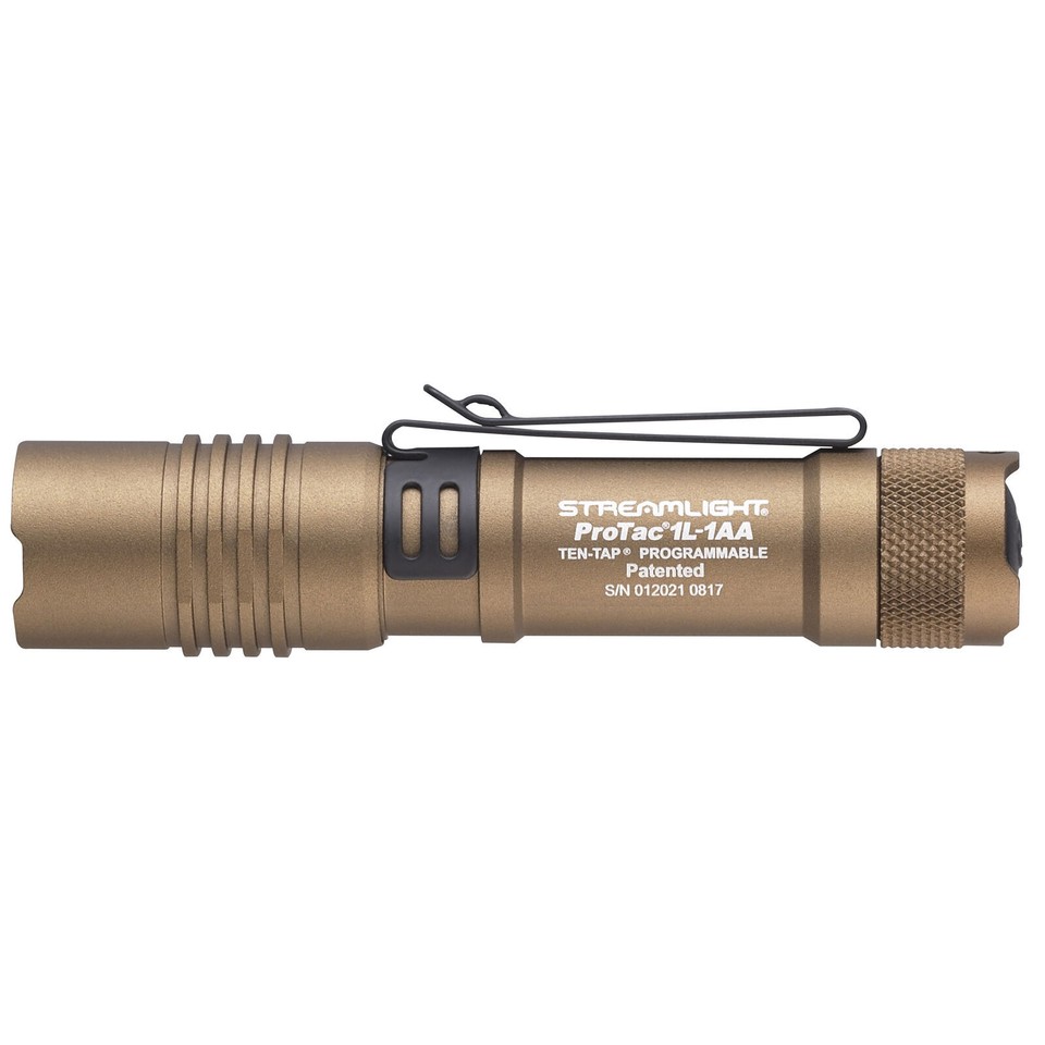 Streamlight ProTac Compact Flashlight C4 LED350 Lumens Coyote One AA or ...