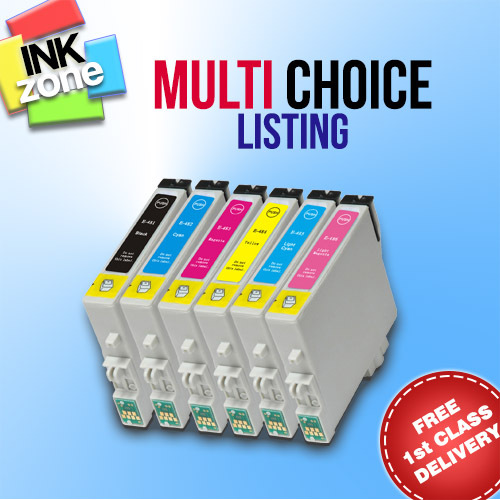 Non-OEM Inks for EPSON Stylus Photo Printers R200 R220 R300 R320 R340 ...