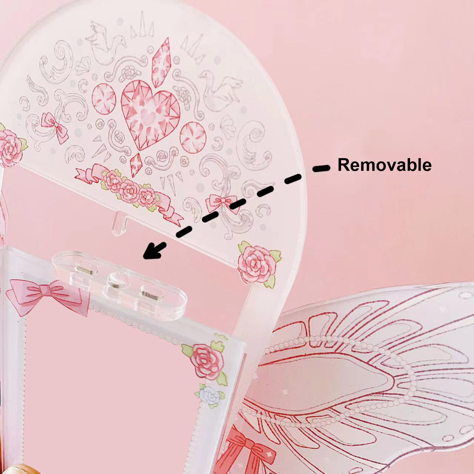 Picture Frame Bright Color Decorative 3d Butterfly Photo Frame Desktop ...