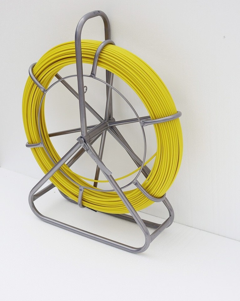 6mm Fish Tape Fiberglass Wire Cable 130M Fiberglass Cable Duct Rodder ...