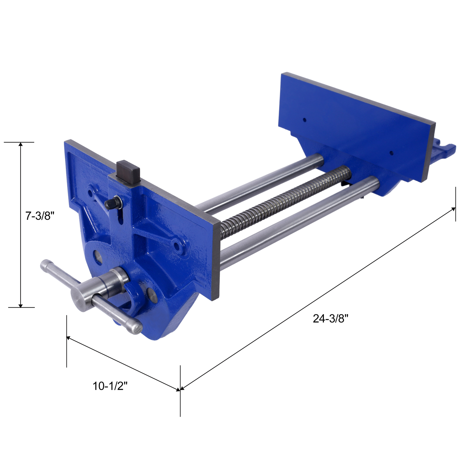 Rapid Action Woodworking Vise Quick Release Lever Heavy-Duty 10.5'' Jaw ...