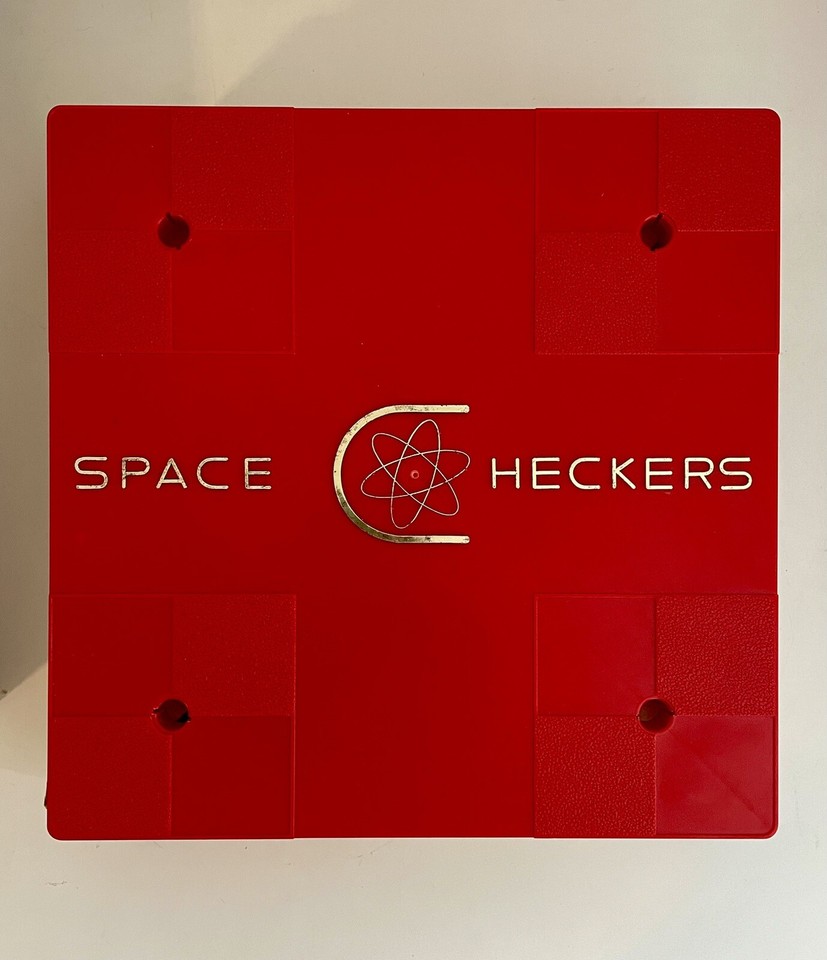Space Checkers 3D Board Game Pleasantime No. 1350 1965 Big Bang Theory ...