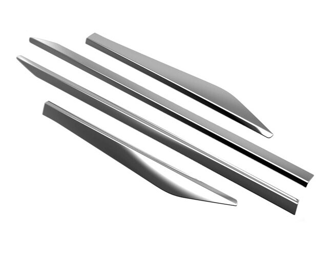 Car Body Strips For Nissan Kicks 2025 Matte Silver Side Door Molding ...