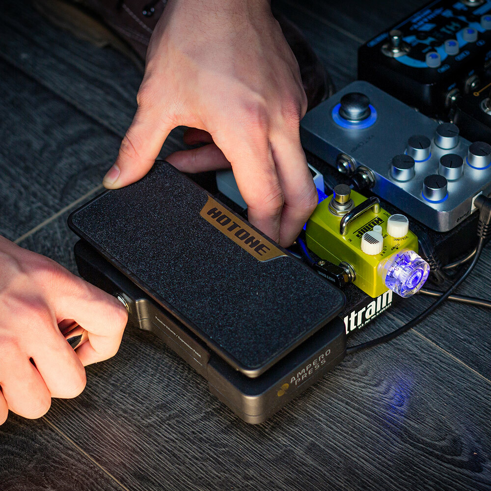 Hotone Ampero Press 2 in 1 Passive Volume & Expression control EXP ...