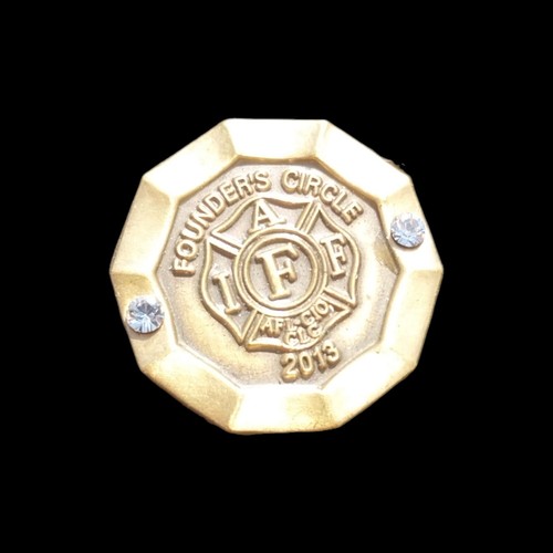 Firefighters Founders Circle 2013 Lapel Hat Jacket Pin Screwback | eBay