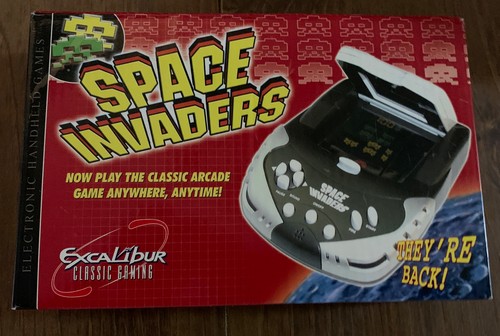 1978 Excalibur Classic Gaming SPACE INVADERS Handheld Arcade Game | eBay