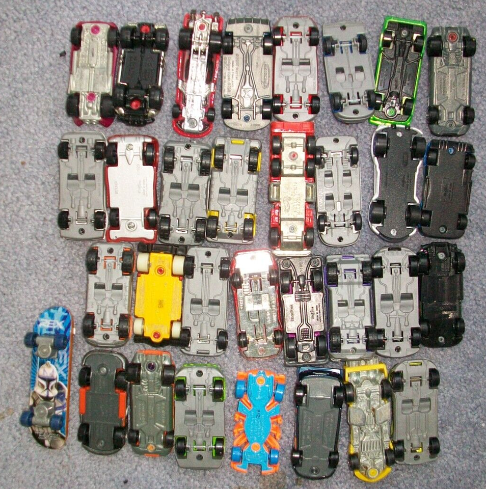 Toy Cars Lot of 31+1 Clone Wars Skateboard=Vintage Hot Wheels-Maisto ...