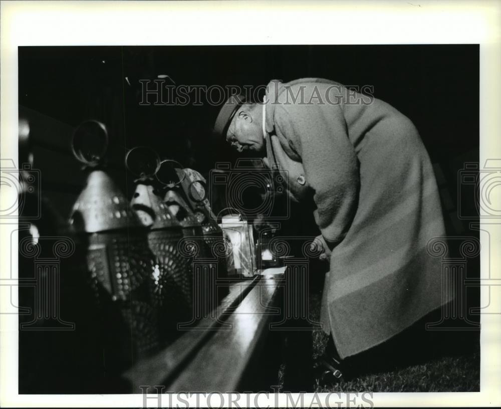 1994 Press Photo Battle Of New Orleans Reenactor Lyndon Williams ...
