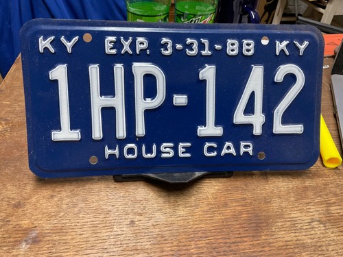 License Plate Tag Madison Kentucky House Car 1HP 142 1988 Rustic | eBay