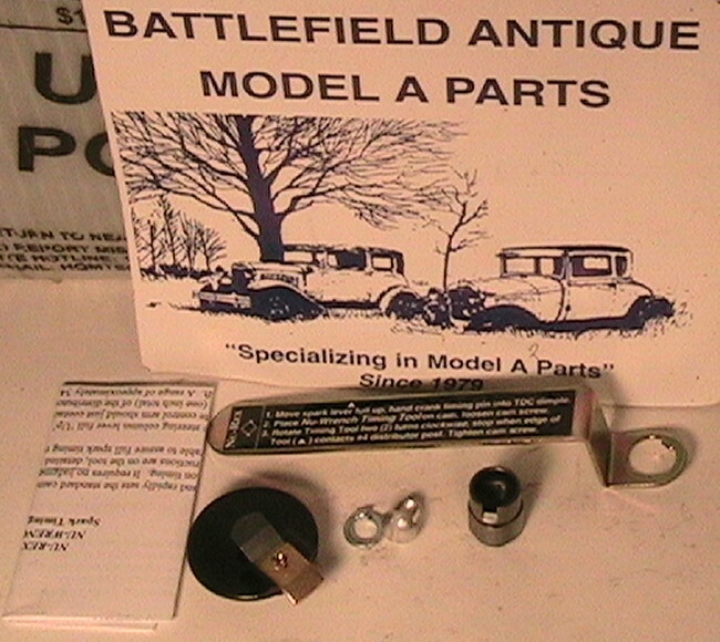 1928-1931 Model A Ford Distributor Cam Set with Nu-Rex Timing Wrench ...