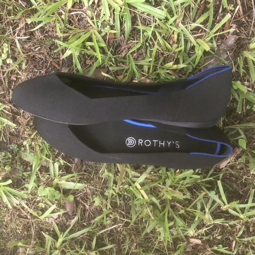 Rothy’s INSPIRED Black Flats Size 10 Women’s MADE IN USA | eBay