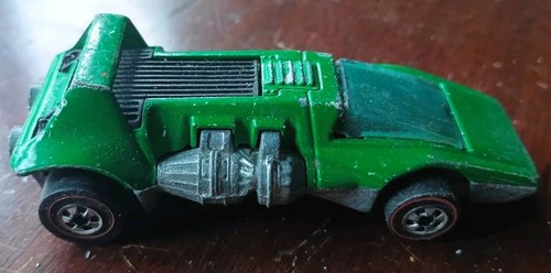 Vintage Hot Wheels Redline 1973 Green Enamel Double Header | eBay