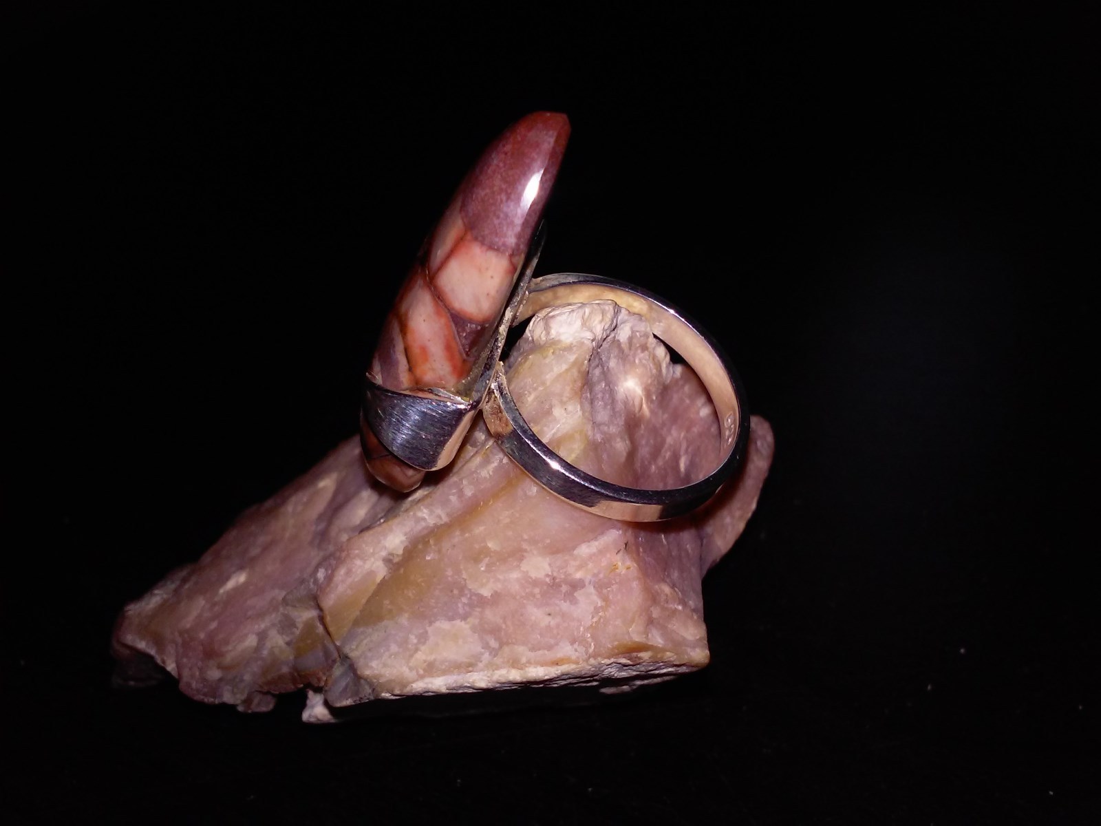 Pear Shape Mexican Bird's Eye Jasper Cabochon REAL 92… - Gem