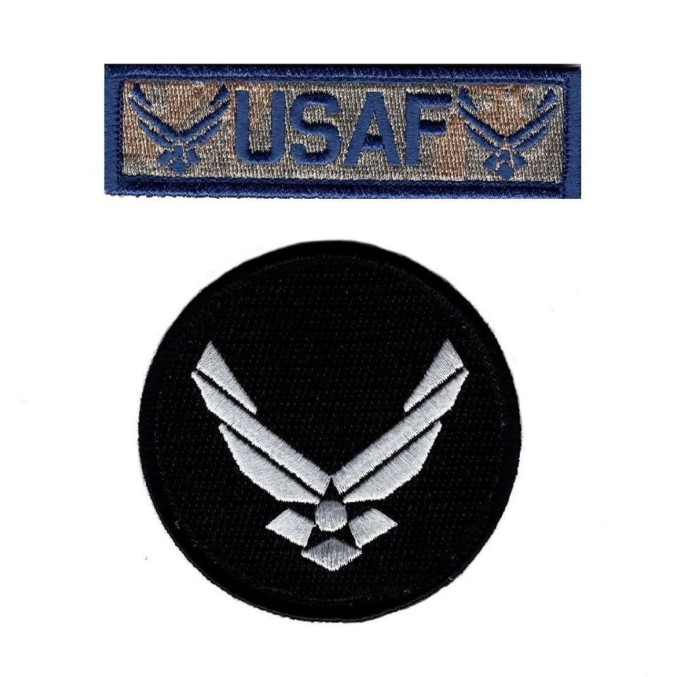 Logo Name Tag Air Man Military Tactical Morale Hook Patch (Bundle) | eBay