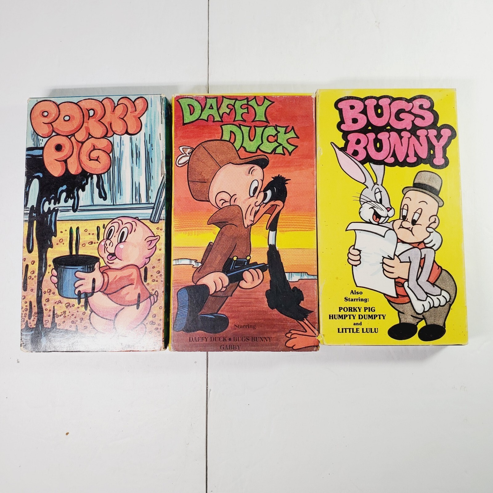 Vtg Looney Tunes Vhs Lot of (3) Bugs Bunny | Grelly USA