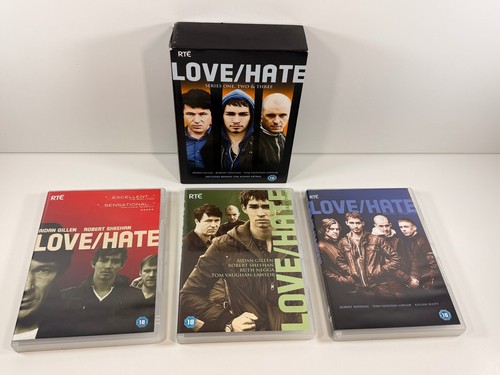 Love/Hate Series 1 2 & 3 RTE DVD Box Set Aidan Gillen New Sealed All ...