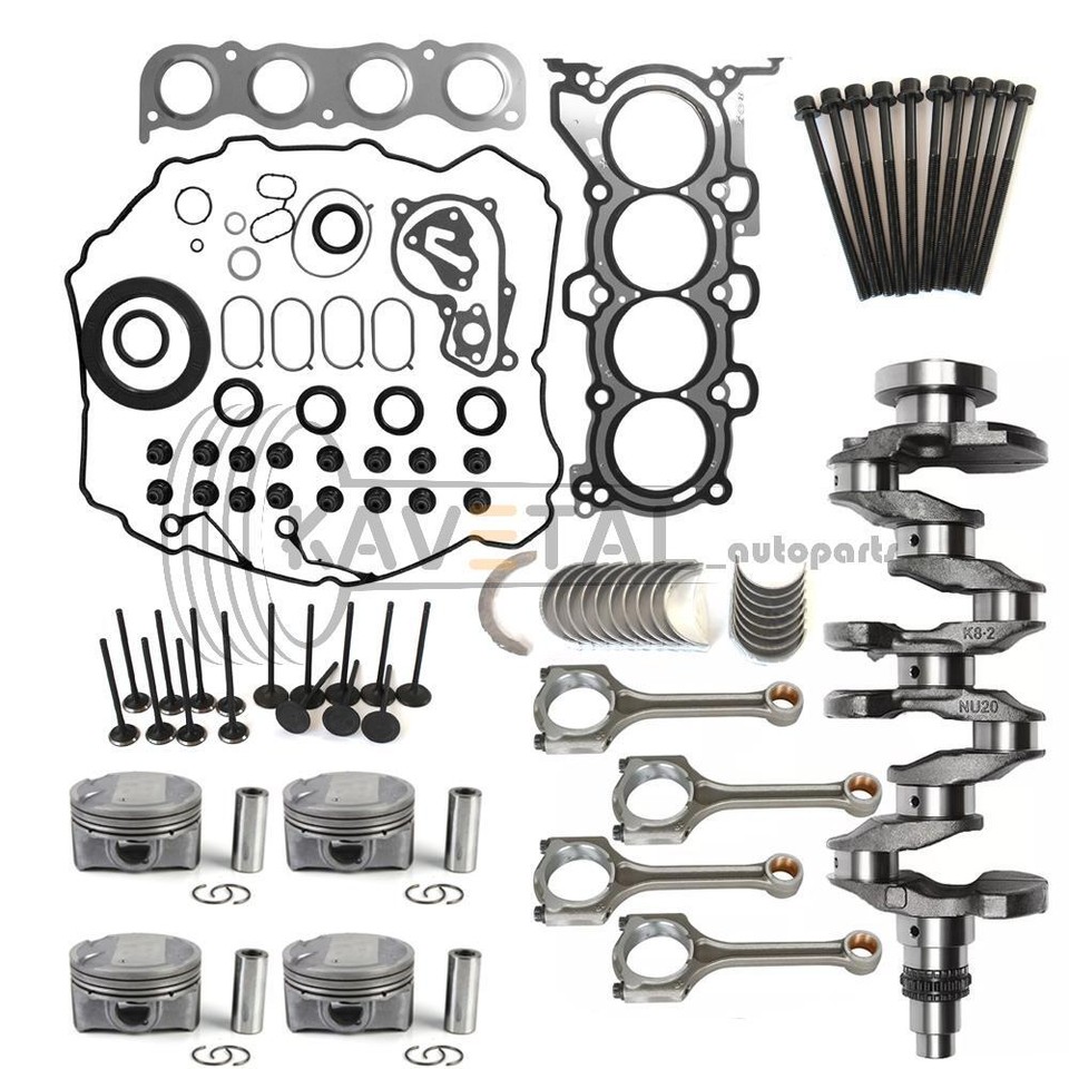 G4NH 2.0L Engine Rebuild Piston Gasket Kit Crankshaft Rods for 17-22 ...