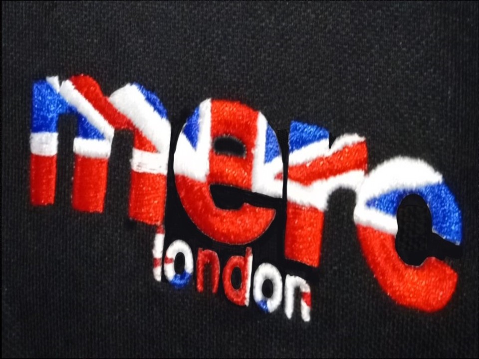 Merc London flag polo shirt new black | eBay