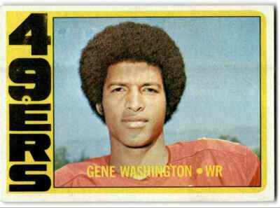 1972 Topps Gene Washington San Francisco 49ers #90 | eBay