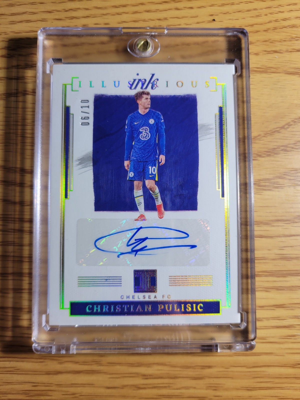 Christian Pulisic 2021 Impeccable Premier League #II-CP Illustrious Ink ...