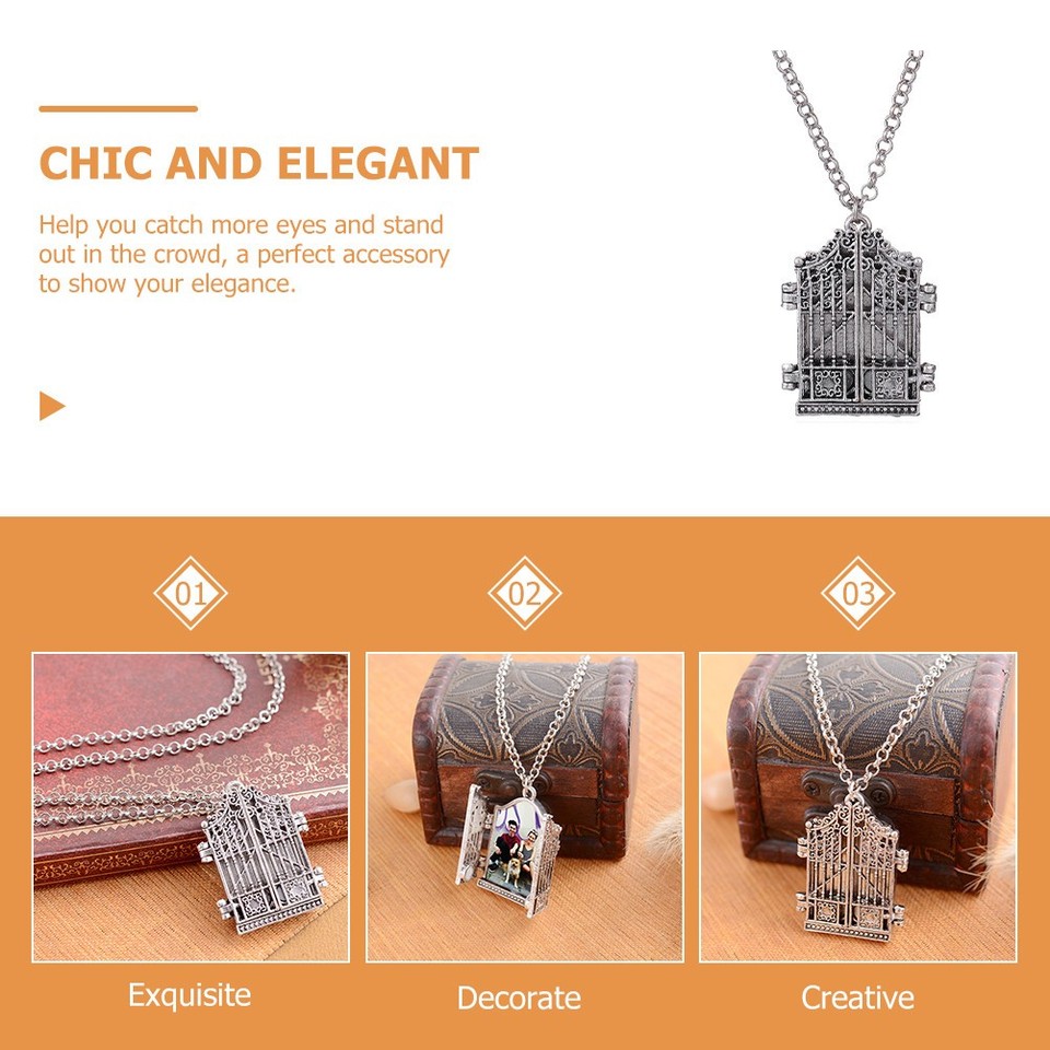 Picture Pendant Necklace for Men Photo Jewelry Memorial Necklacelet ...