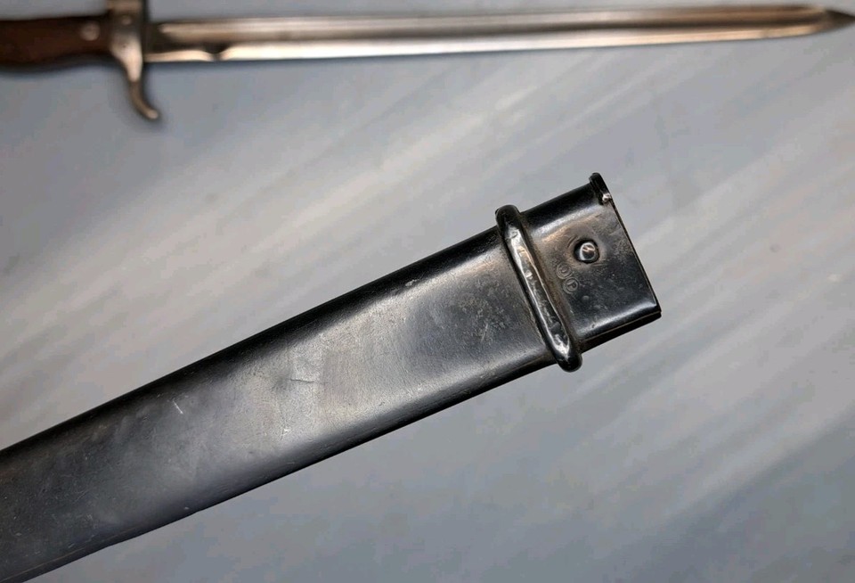 French Model 1892 Berthier Bayonet 3rd Type Abbreviated Quillion w ...