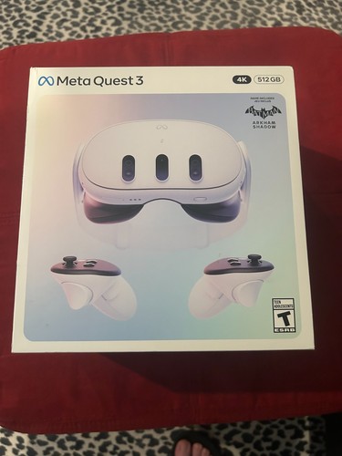 Meta Oculus Quest 3 VR Headset 512GB Batman Arkham - New in Box | eBay