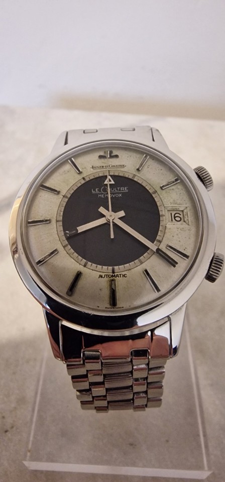 Jaeger LeCoultre Memovox E855 Vintage Watch Stunning Original Condition ...