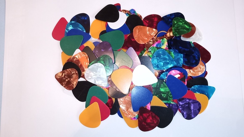 14x Mixed Guitar Picks Assorted Guitar Bass Acoustic plectrum pick - UK ...