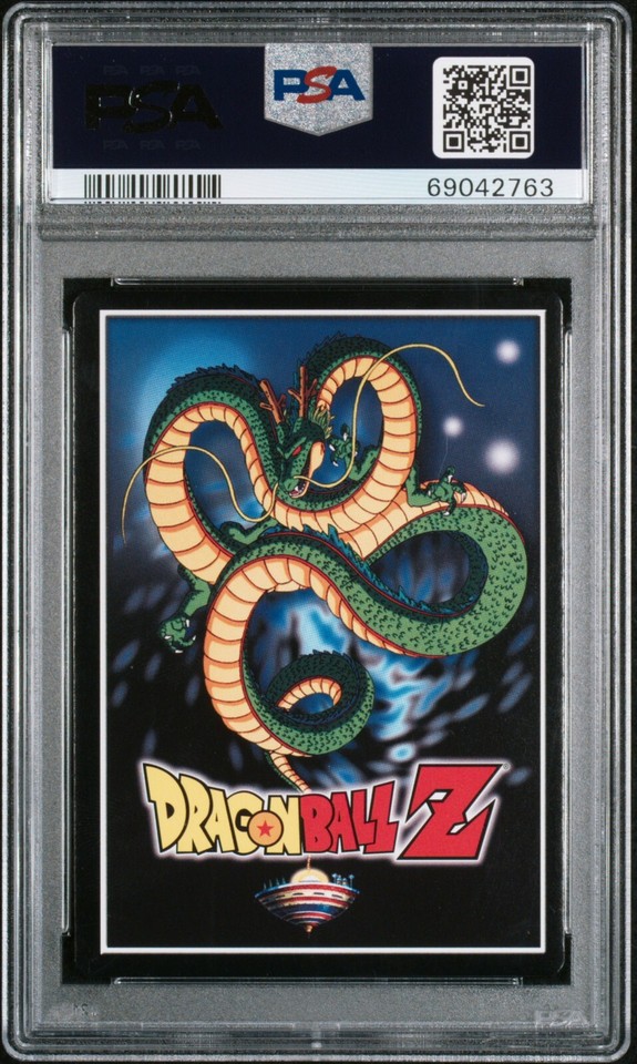 PSA 9 Limited Hi-Tech Foil Goku 2002 World Games Saga DBZ #173 Score ...