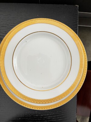 Gabbay Gold Trim Plates | eBay