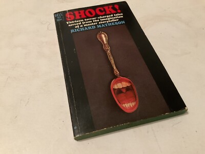SHOCK! Book RICHARD MATHESON HORROR Short Stories Vintage PB Dell 1966 ...