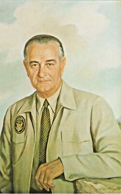 Portrait of Lyndon B Johnson, 36th U.S. President by Madame Elizabeth ...