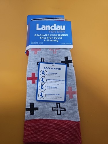 New Landau 1 Pair Compression Socks Nurse Theme Size 10-13 Shoe 6-12.5 ...