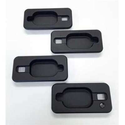 H2 Hummer TODOTERRENO & SUT 03-10 Black Billet Door Handle Bucket ...