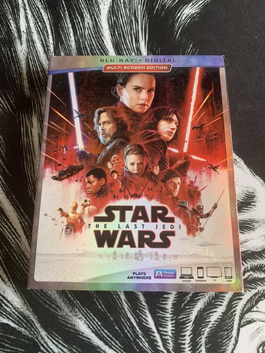 Star Wars The Last Jedi W/ Slipcover Blu-ray + DVD Disney | eBay