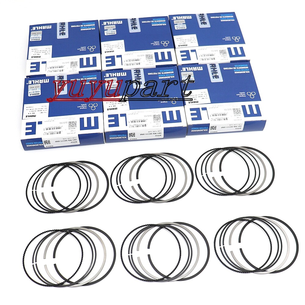 6x Piston Rings Set OEM For BMW 335i 435i 535i M3 M4 X3 X4 X5 X6 N55 ...