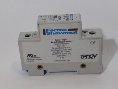 Ferraz Shawmut ST1201PGM Surge-Trap Surge Protection Device 120V 1Ph 1P ...