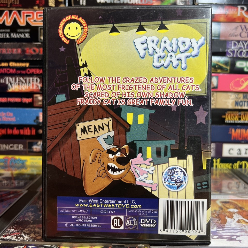 Fraidy Cat 1975 DVD TV Animation Uncle Croc’s Block Feature East West All Region | eBay
