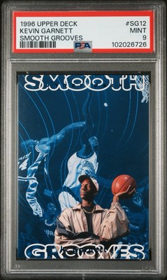 1996 Kevin Garnett Upper Deck Smooth Grooves Insert Pop Of 8 PSA 9 | eBay