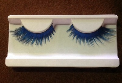 One Pair Fake False Blue Eyelashes, Fake Eyelashes, AUSTRALIAN SELLER ...