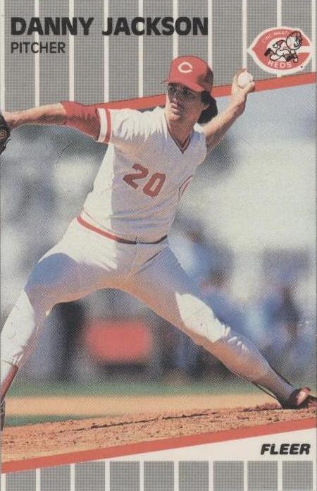 1989 Fleer - Danny Jackson #163 Glossy for sale online | eBay